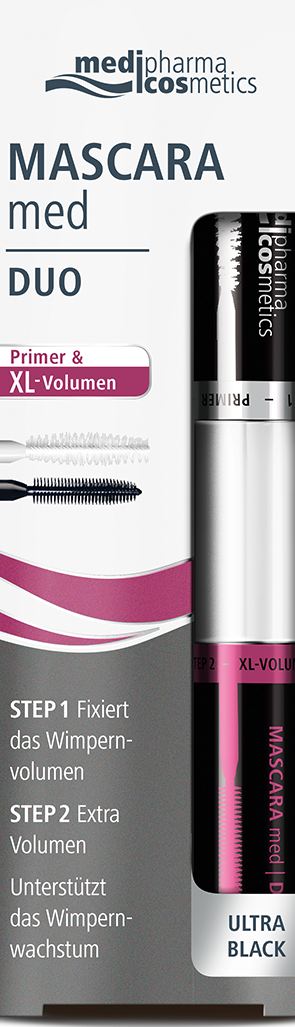 Mascara med DUO Primer & XL-Volume | Medipharma